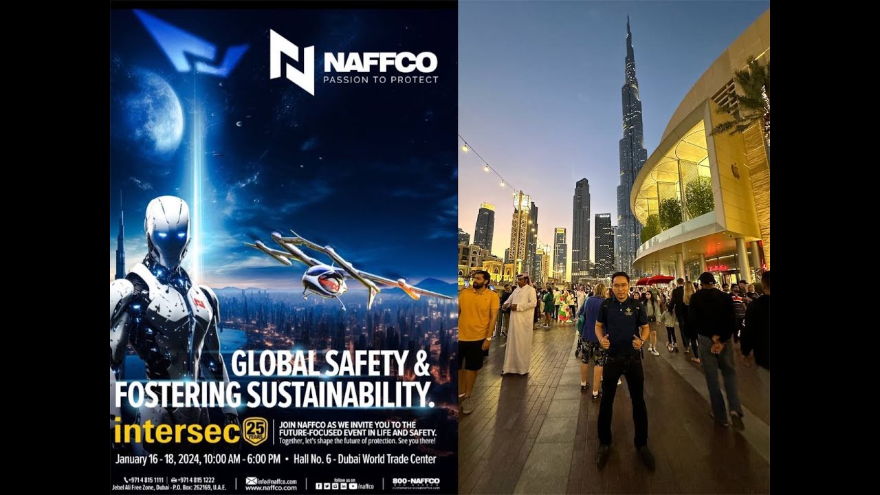 Visiting Our Partner Naffco in Intersec 2024 EXHIBITION - YouTube