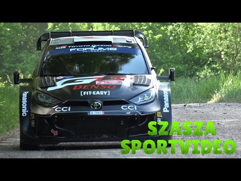 Video WRC Croatia Rally 2024 SHAKEDOWN MOMENTS