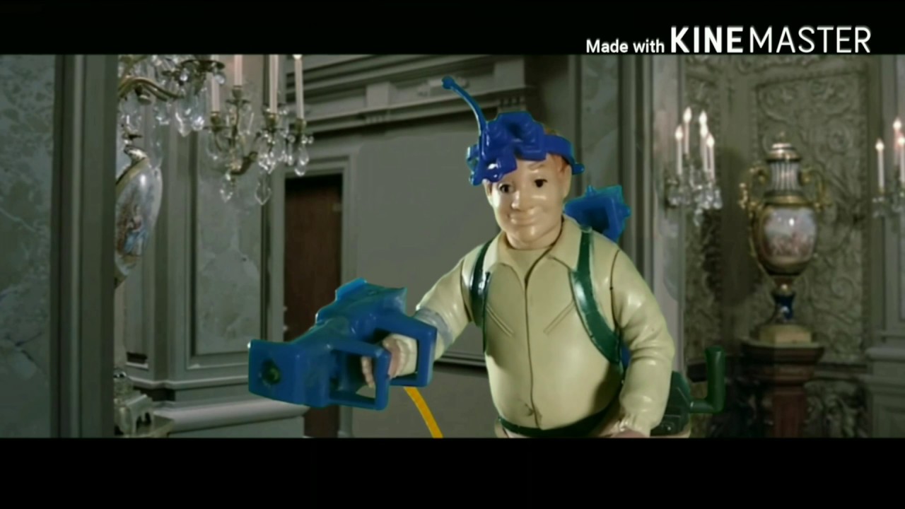 GHOSTBUSTERS stop motion "he slimed me" - YouTube