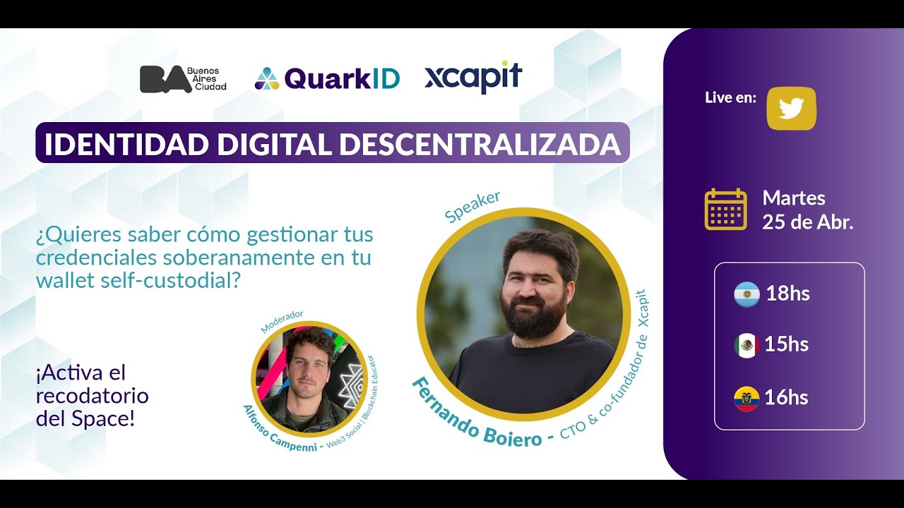 ¿Qué es el protocolo de identidad digital auto-soberana de QuarkID? - YouTube
