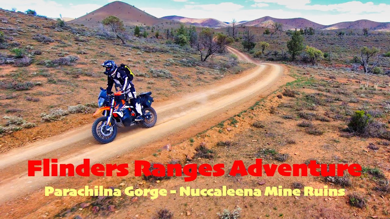 Flinders Ranges Adventure Ride - Parachilna Gorge - Nuccaleena Mine ...