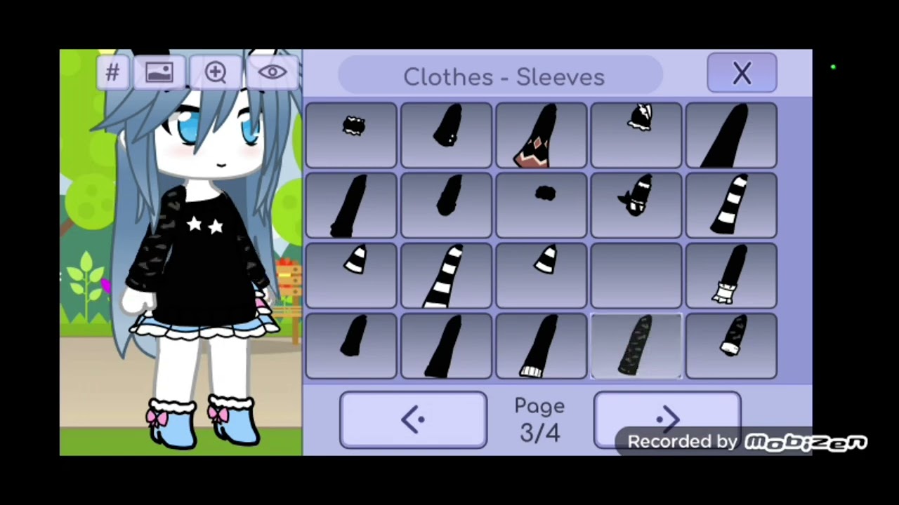 tutorial como fazer skin Como fazer roupa no gacha life @LuaDeLolo ...