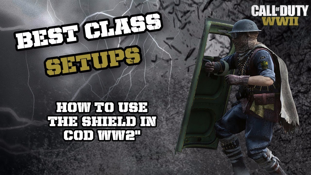CoD WW2: Best Cavalry Class Setups + Shield Skills - YouTube