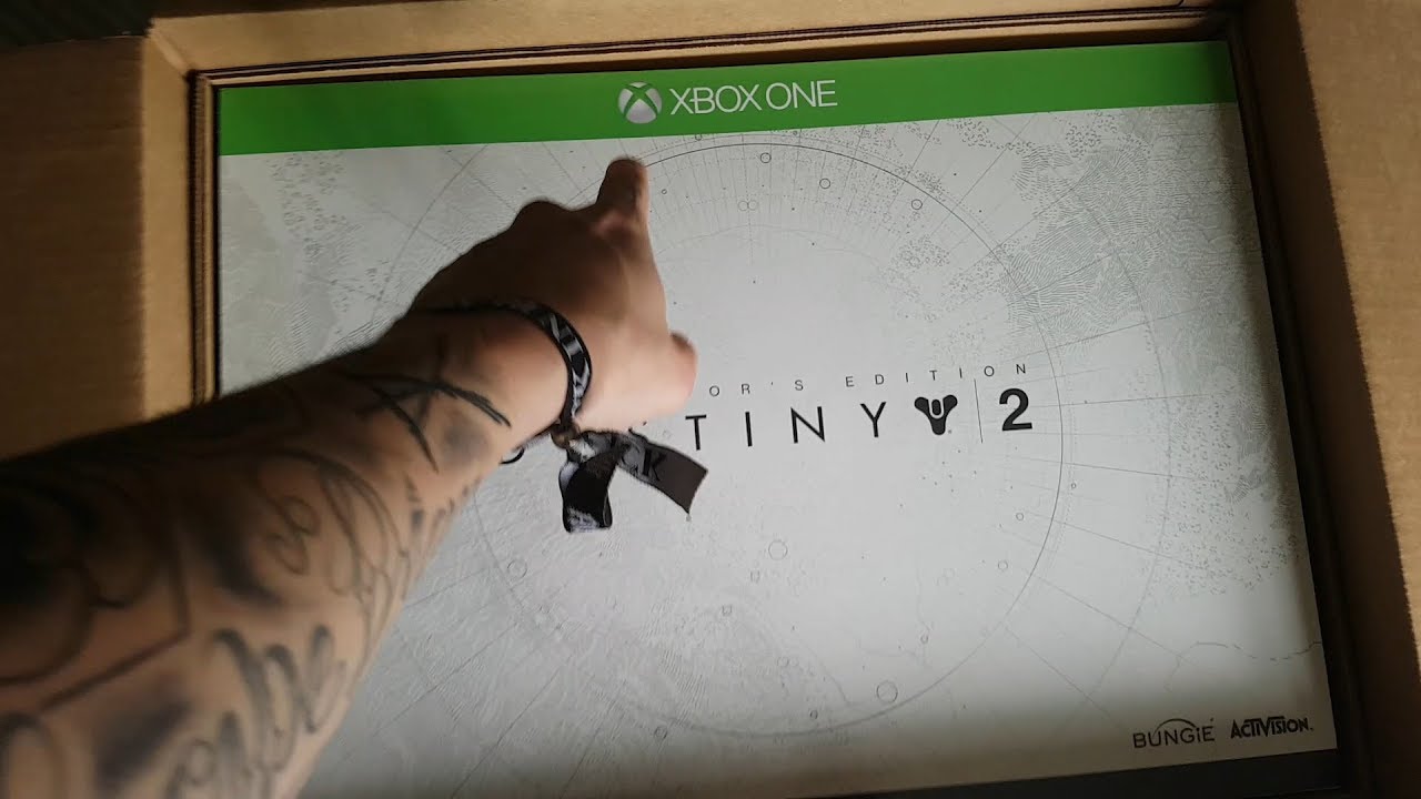 Destiny 2 Collectors Edition Box Opening - YouTube