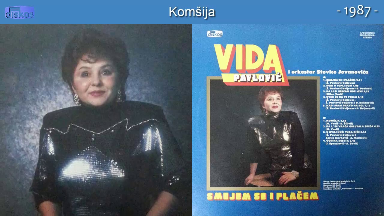 Vida Pavlovic - Komsija - (Audio 1987) - YouTube