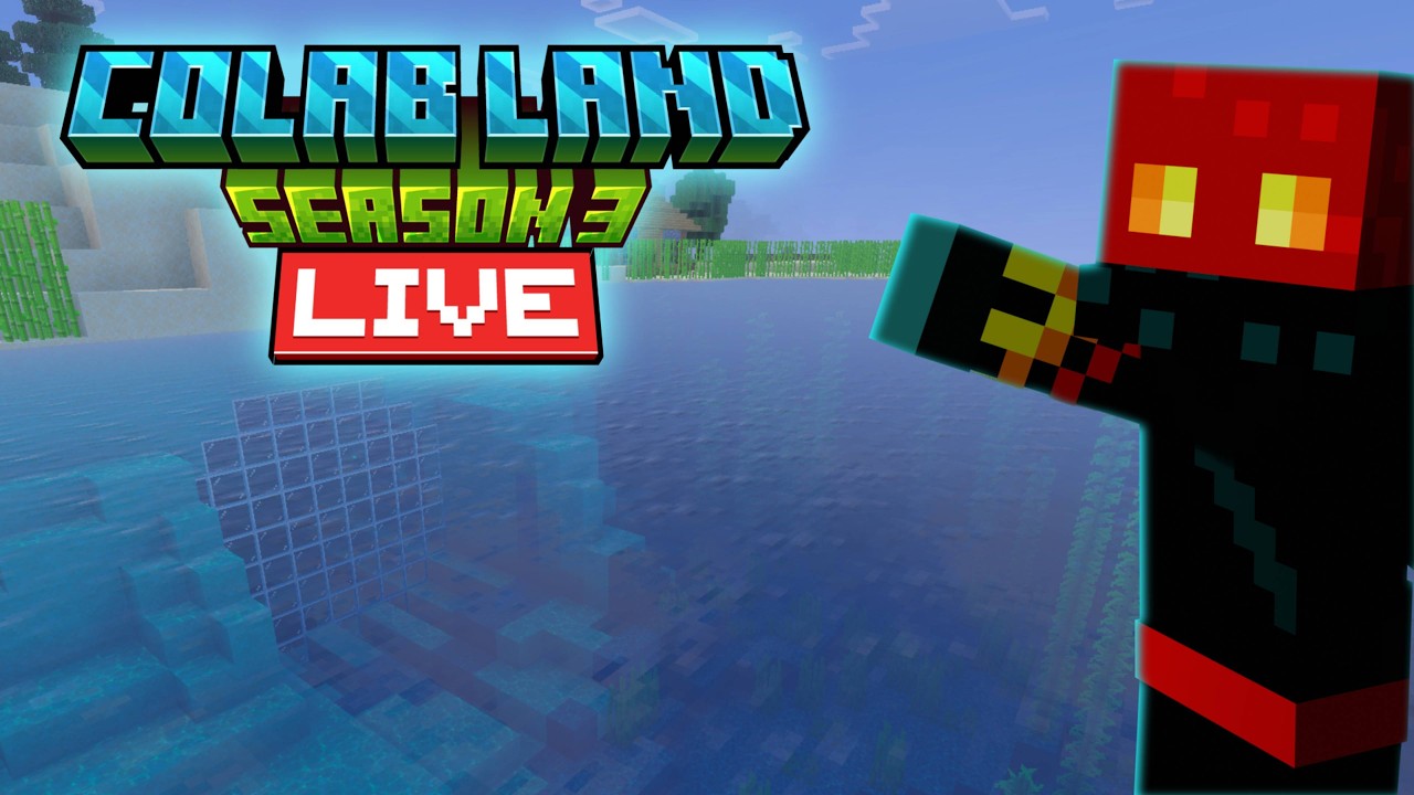 TRANSFORMING my Minecraft Base: Colab Land S3 Live - YouTube