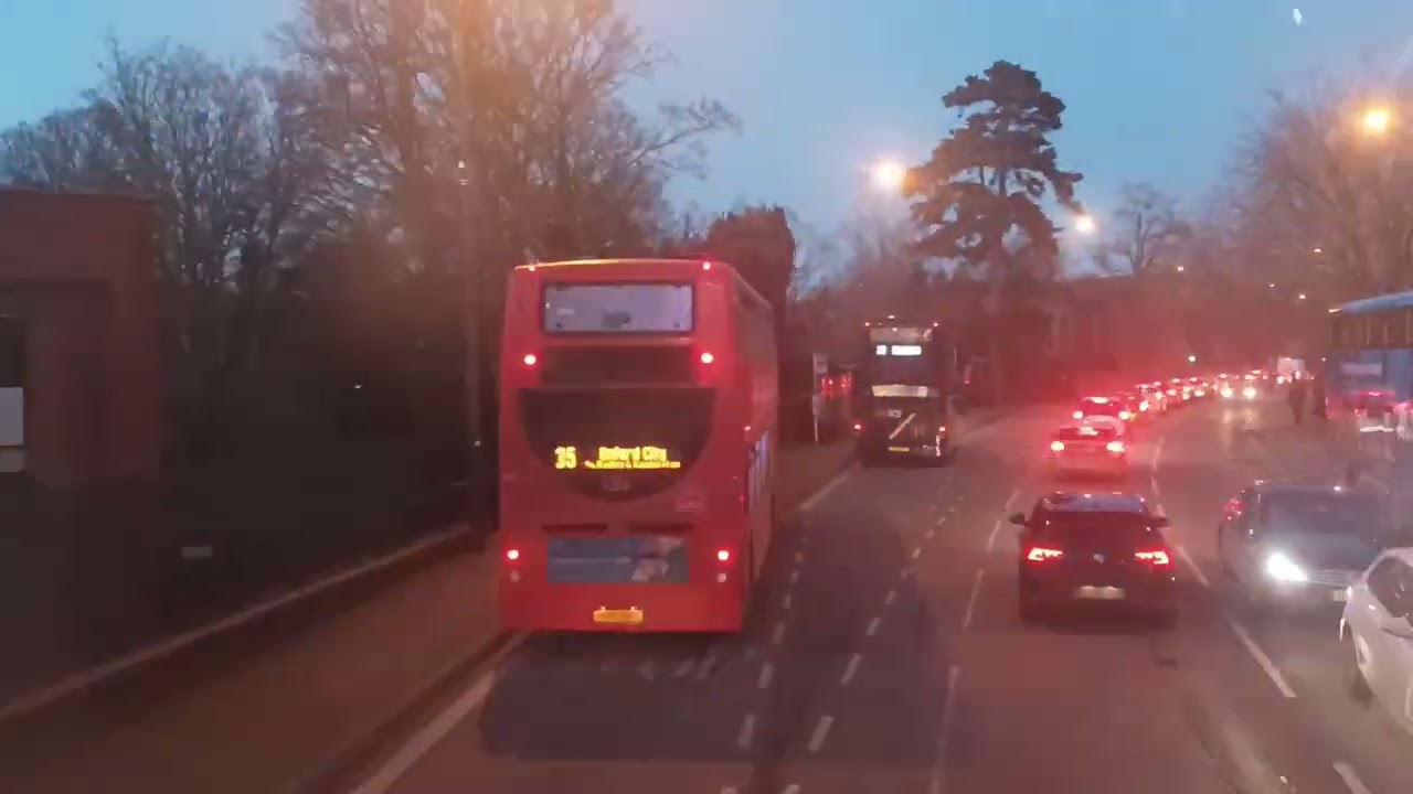 🇬🇧 BUS ROUTE TIMELAPSE | Thames Travel Connector X1: Wantage Headington ...