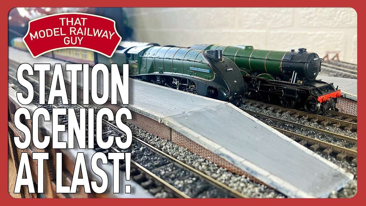 Building A TT:120 Model Railway - Episode 9: Work On The Station Begins ...
