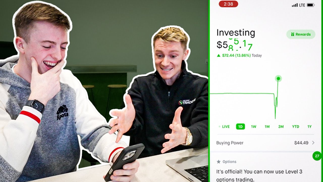 Teaching My Friend How To Trade Options - YouTube
