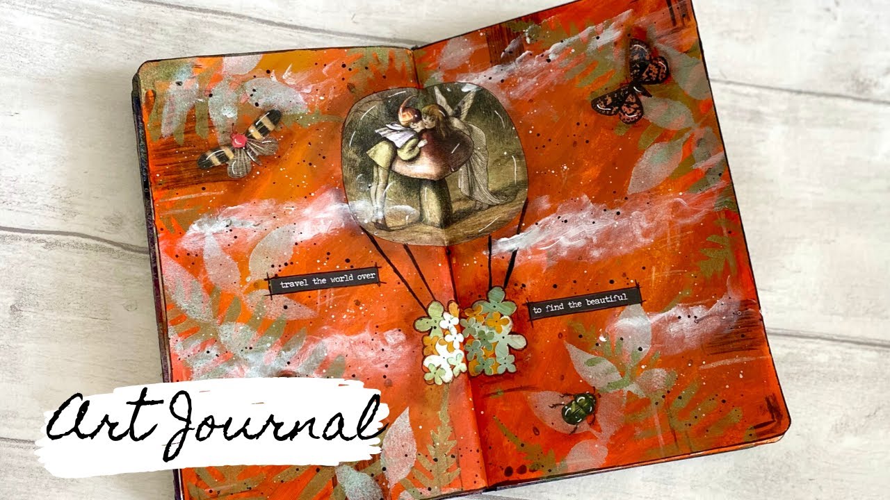 Mixed Media Art Journal with Arteza - YouTube