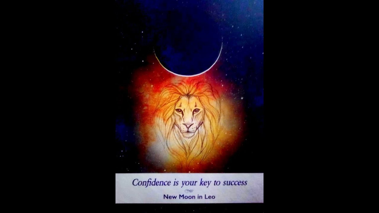 *MOON ORACLE CARDS-ΝΕΑ ΣΕΛΗΝΗ ΣΤΟΝ ΛΕΟΝΤΑ - YouTube