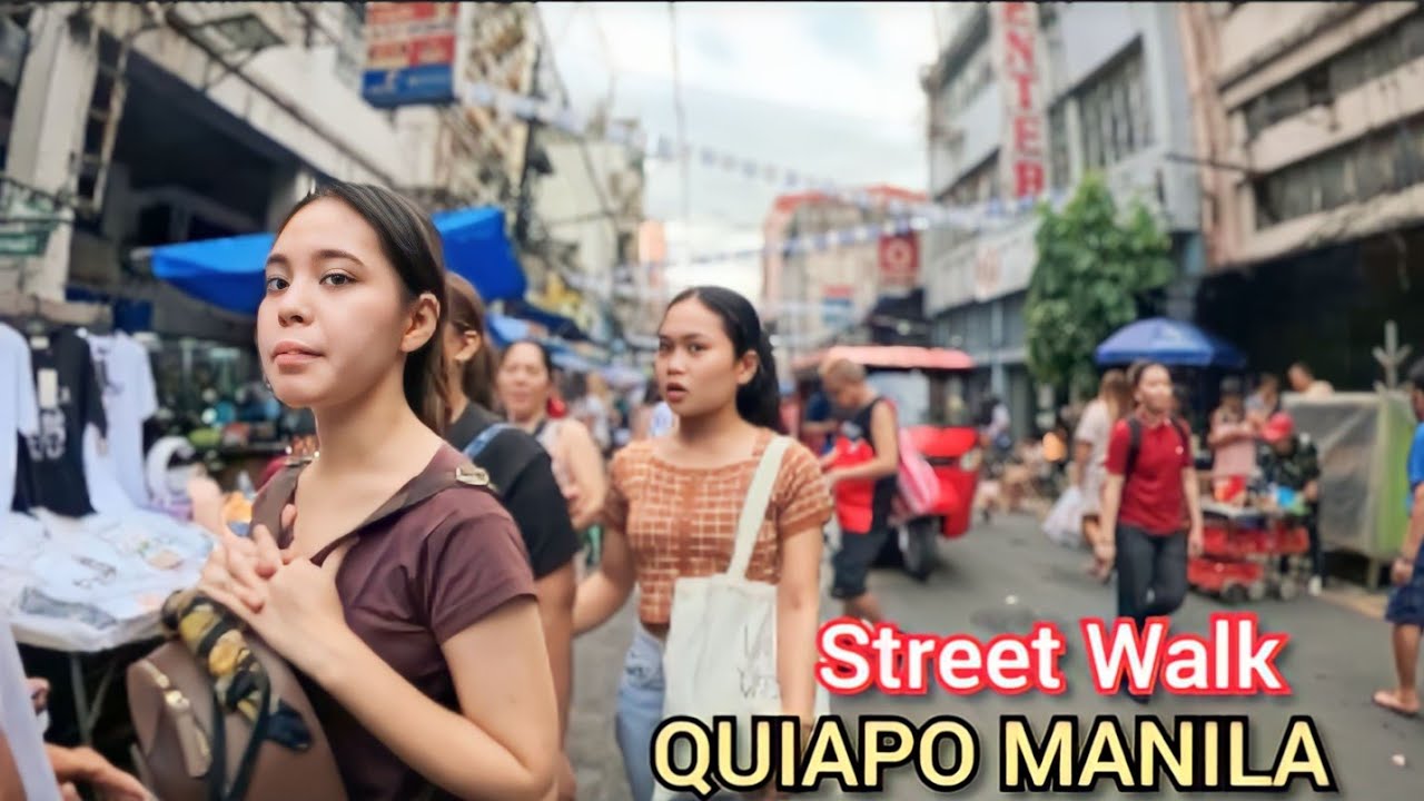 Quiapo Manila - Philippines Walking Tour - YouTube