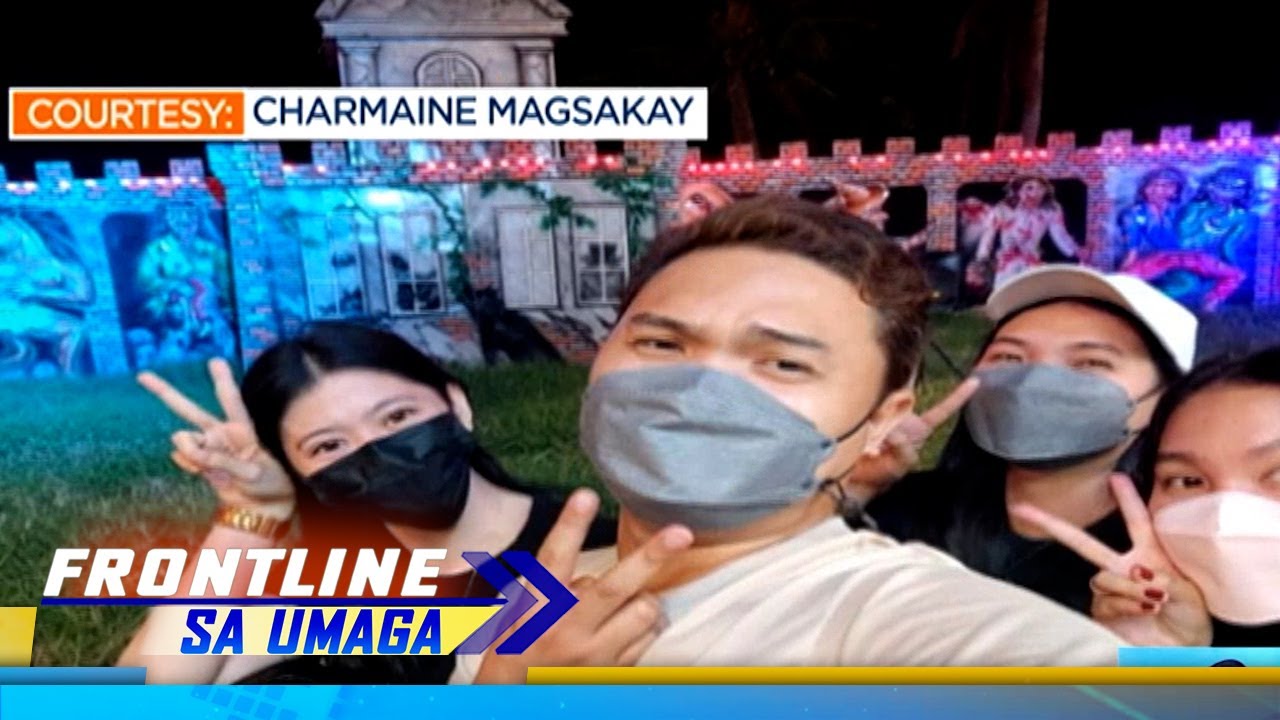 Babae sa horror train, nahablot ang maskara ng nagpanggap na multo ...