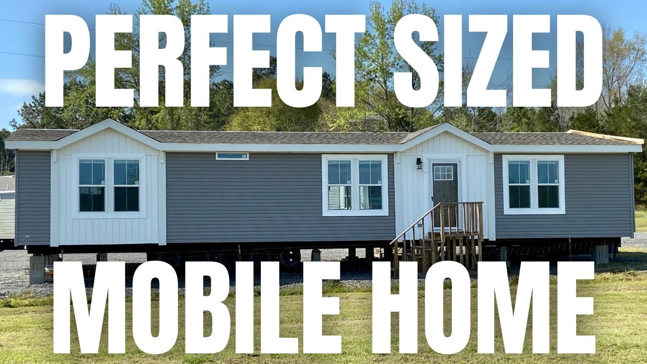 This mobile home is the PERFECT SIZE! No wasted space and very large ...