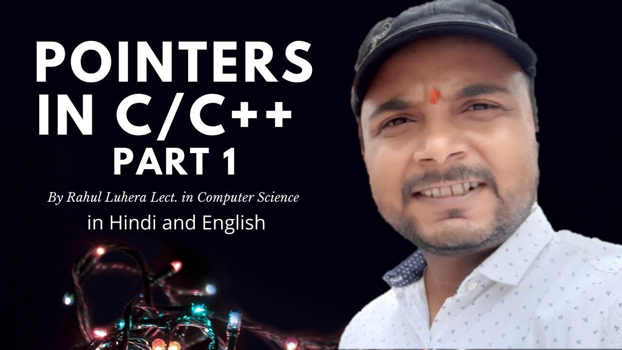 Pointers In Cc Part 1 Youtube