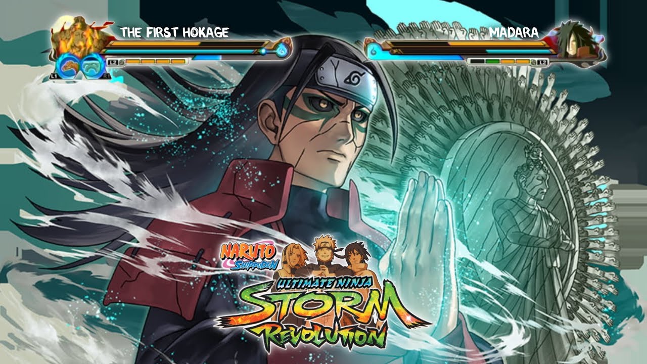 Hashirama Mode Awakening Mokuton Shin Susenju | Naruto Strom Revolution ...