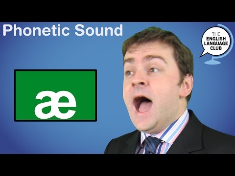 Der /æ/-Laut