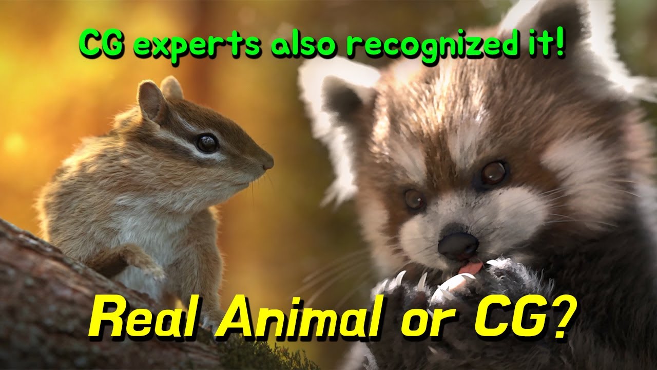 Real Animal? or CG? | SF FILM SCHOOL Student Showreel [마야학원] - YouTube