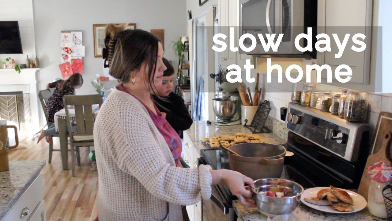 beautiful homemaking in the winter | family of 6 - YouTube