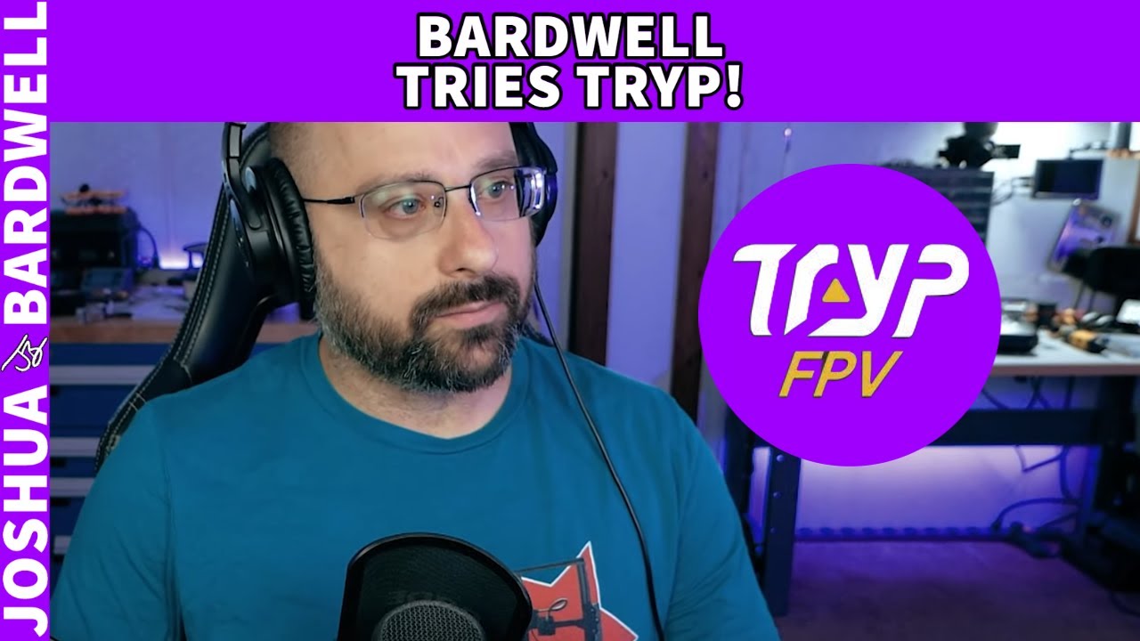 Joshua Bardwell Tries Tryp FPV Sim! - YouTube