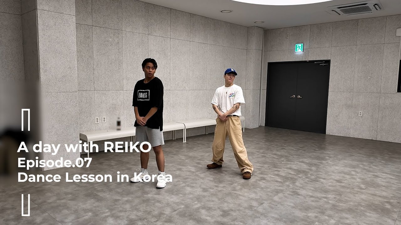 Dance Lesson in Korea [ "A day with REIKO" Ep.07 ] - YouTube