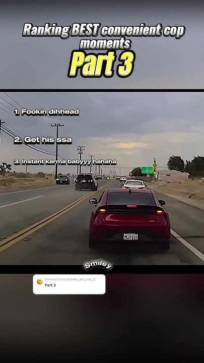 Ranking Convenient Cop Moments Part 3 #ytshorts - YouTube