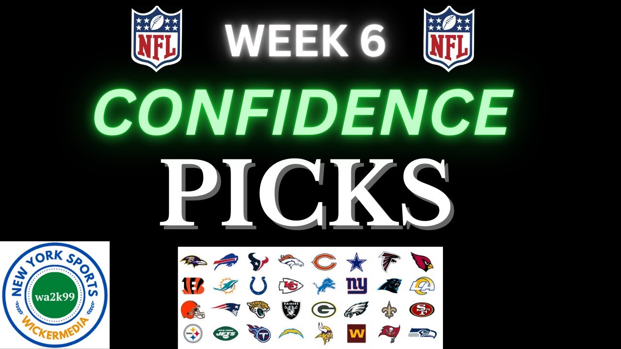 NFL Confidence Picks for Week 6 - YouTube