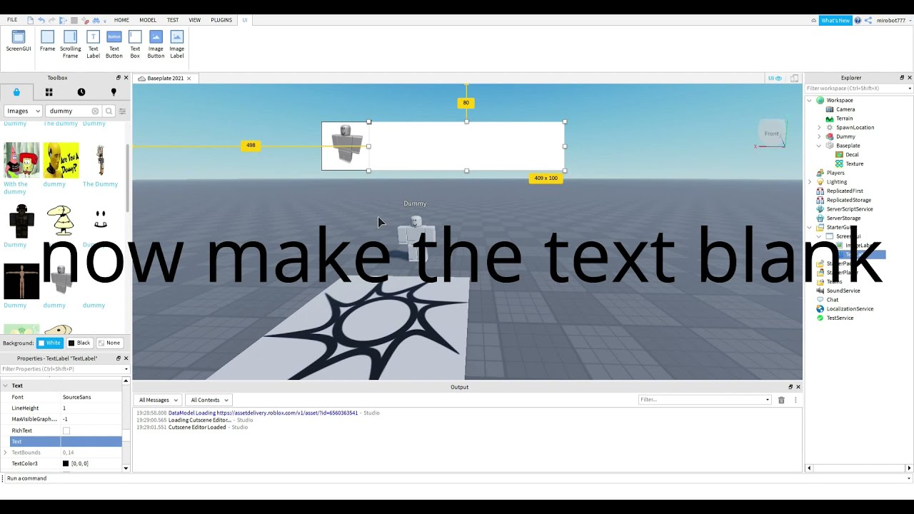 How To Make A NPC Talk In Roblox Studio In 2021 YouTube How To Make A NPC Talk In Roblox Studio In 2021 YouTube