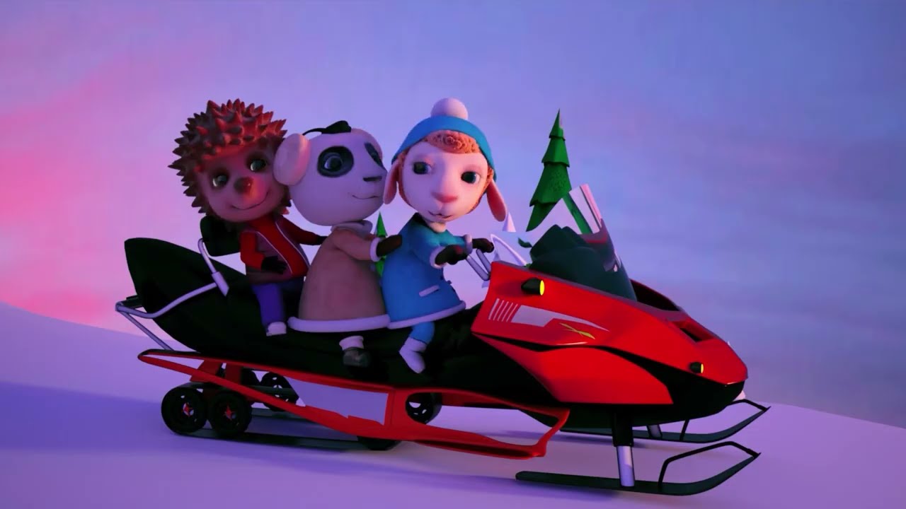 Colorful Ghost Story | Kids Run Away | Don't Be Afraid | Funny Cartoon ...