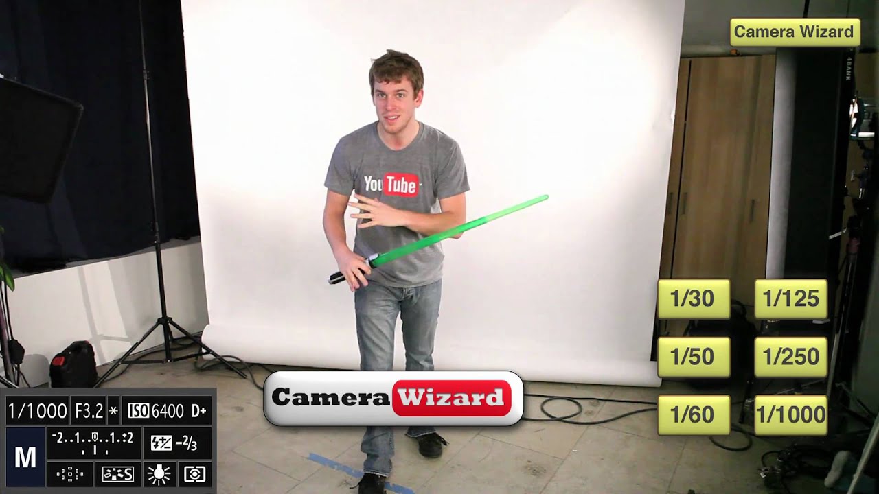Camera Wizard - Shutter Speed - YouTube