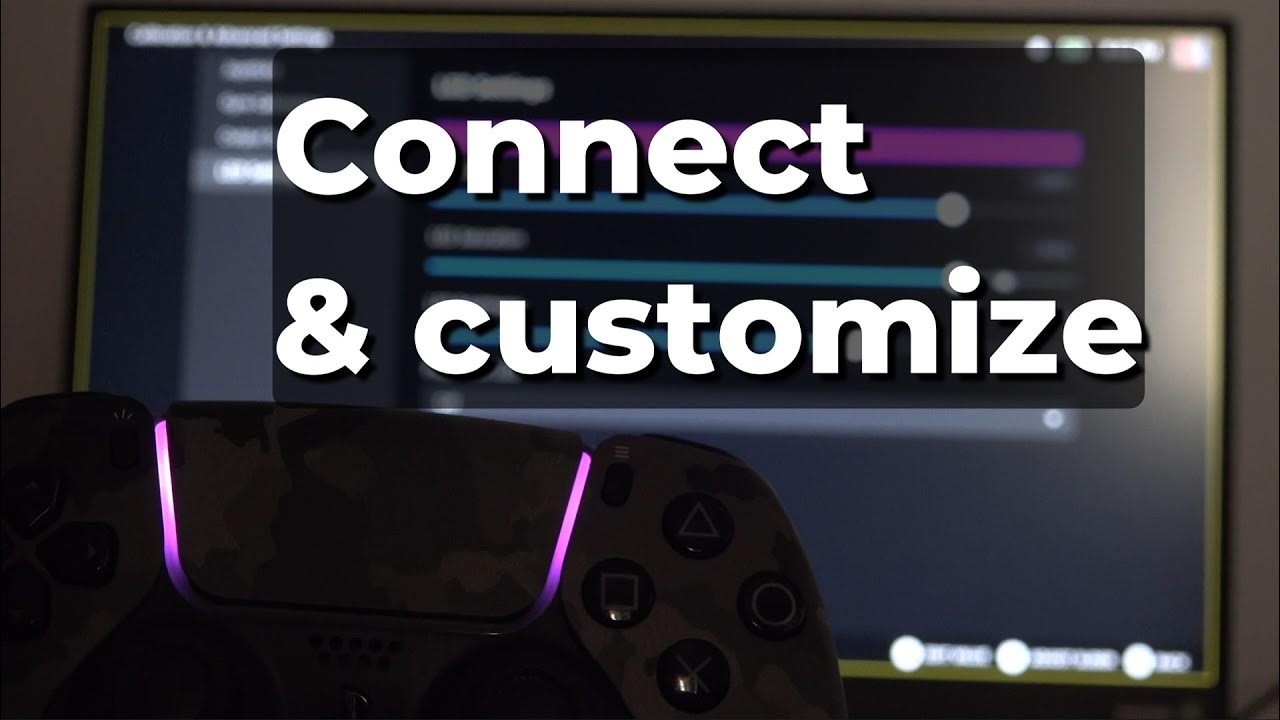 How to Setup & Customize your PS5 Controller on PC - YouTube