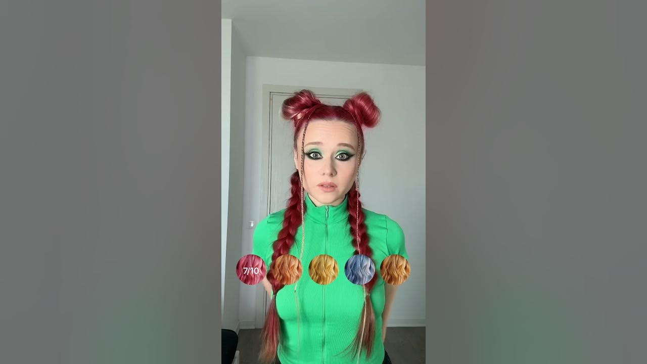 Який колір волосся мені личить більше😦🔍 Zmilenova Ytshorts Hairtok