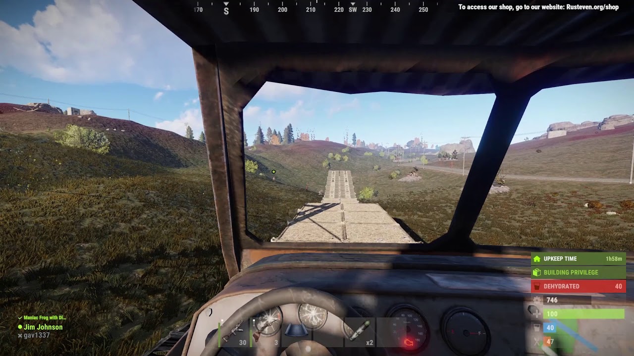 Evil Knievel Style Rust Stunts - YouTube