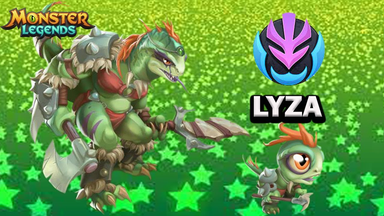 LYZA - Review - El dinosaurio con ataques potentes / Monster Legends ...