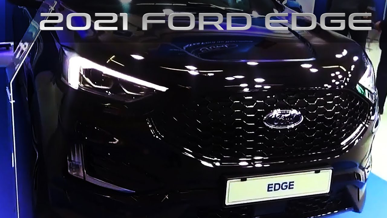 2021 FORD EDGE AFFORDABLE SUPER BLACK SUV | GETS NEW WHEEL PLANS, AND ...