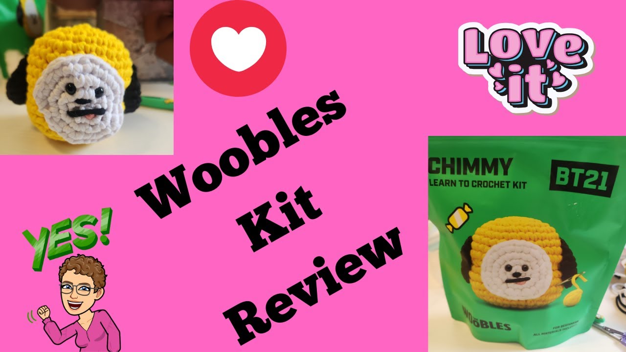 Wobbles Crochet Kit Review #woobles - YouTube