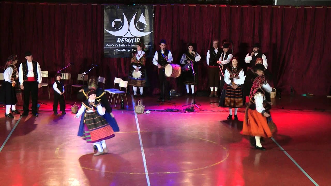 Castilian folk dance: Jota & Charro de Cerezal de Aliste - YouTube