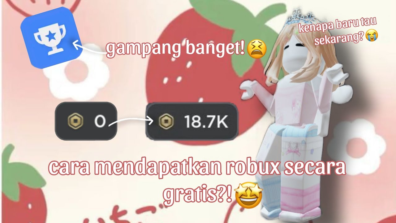 CARA MENDAPATKAN ROBUX SECARA GRATIS?!🤩 GAMPANG BANGET!😫 KENAPA BARU ...
