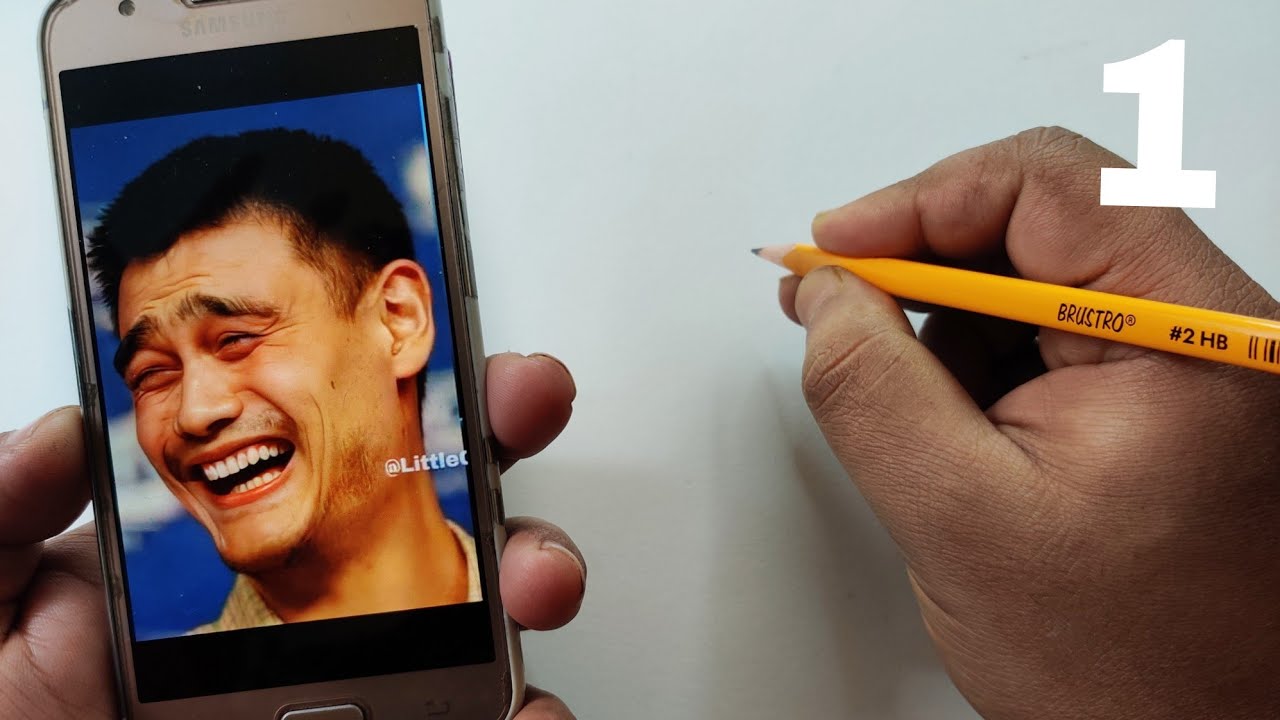 How to draw the laughing meme guy , Meme guy drawing , Step by step ...