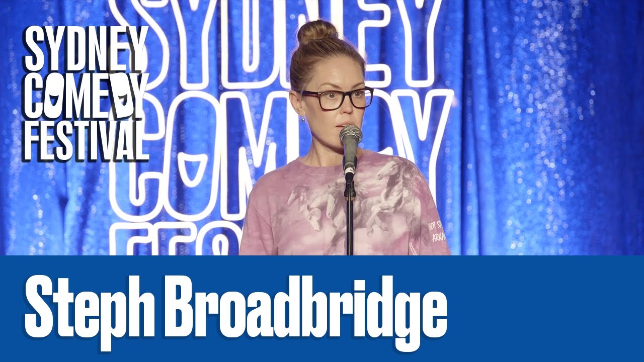 10 Year Old Stepdad | Steph Broadbridge | Sydney Comedy Festival - YouTube