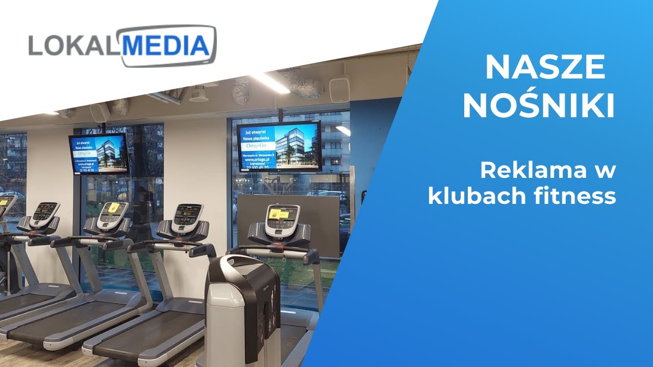 LOKALMEDIA - Reklama w klubach fitness - YouTube