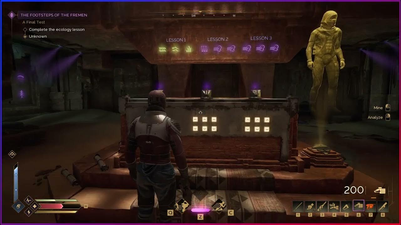 How to Complete the Ecology Lesson in Dune: Awakening - YouTube