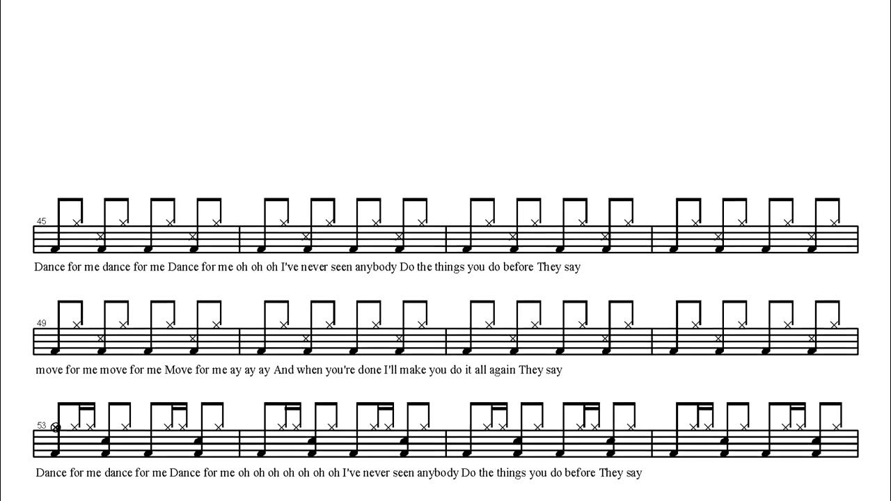 Tones And I-Dance Monkey | Drum Score, Drum Sheet Music - YouTube