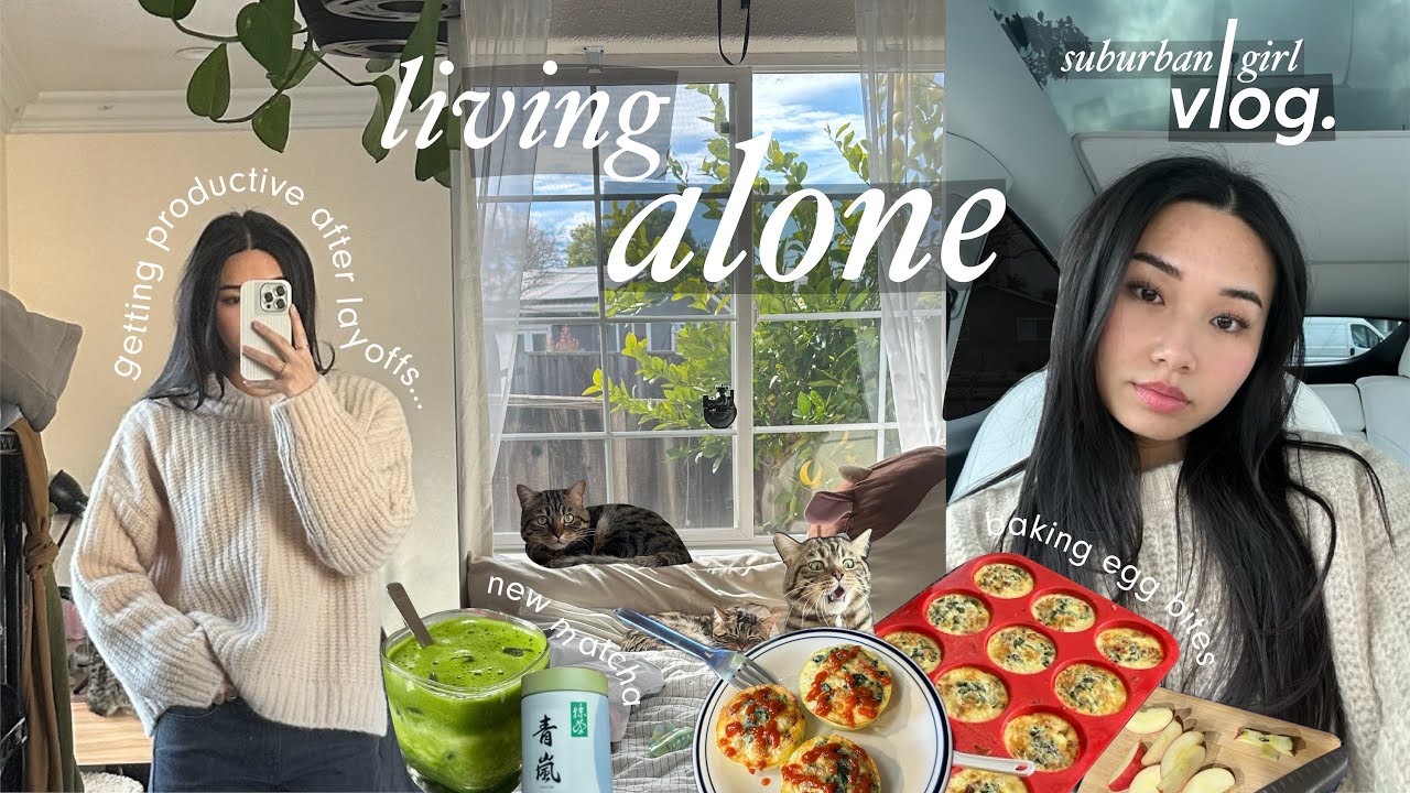 living alone diaries 🧸 | my first day unemployed: cooking, trying new ...