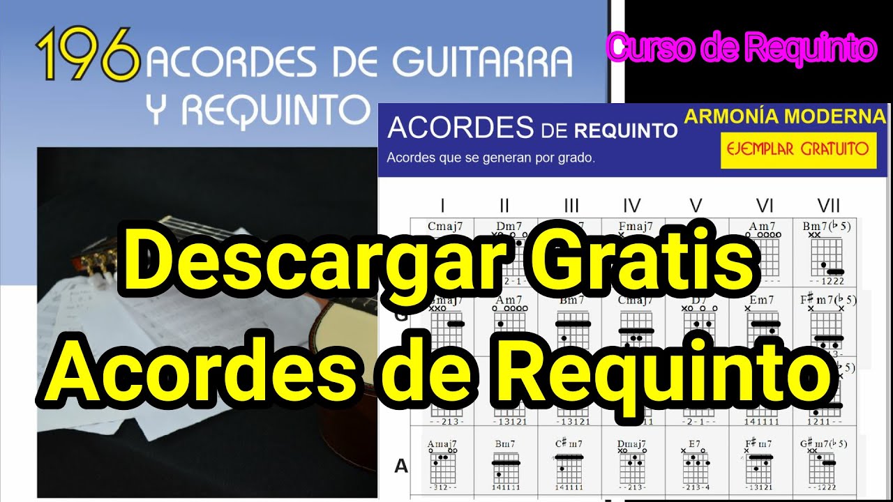Descargar PDF de 196 Acordes de Requinto y Guitarra Gratis /DESCARGA ...