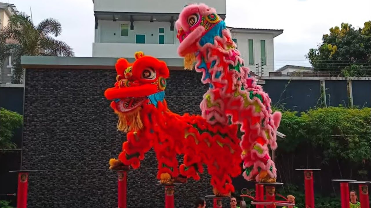 Tower 1 - Acrobatic Lion Dance - YouTube
