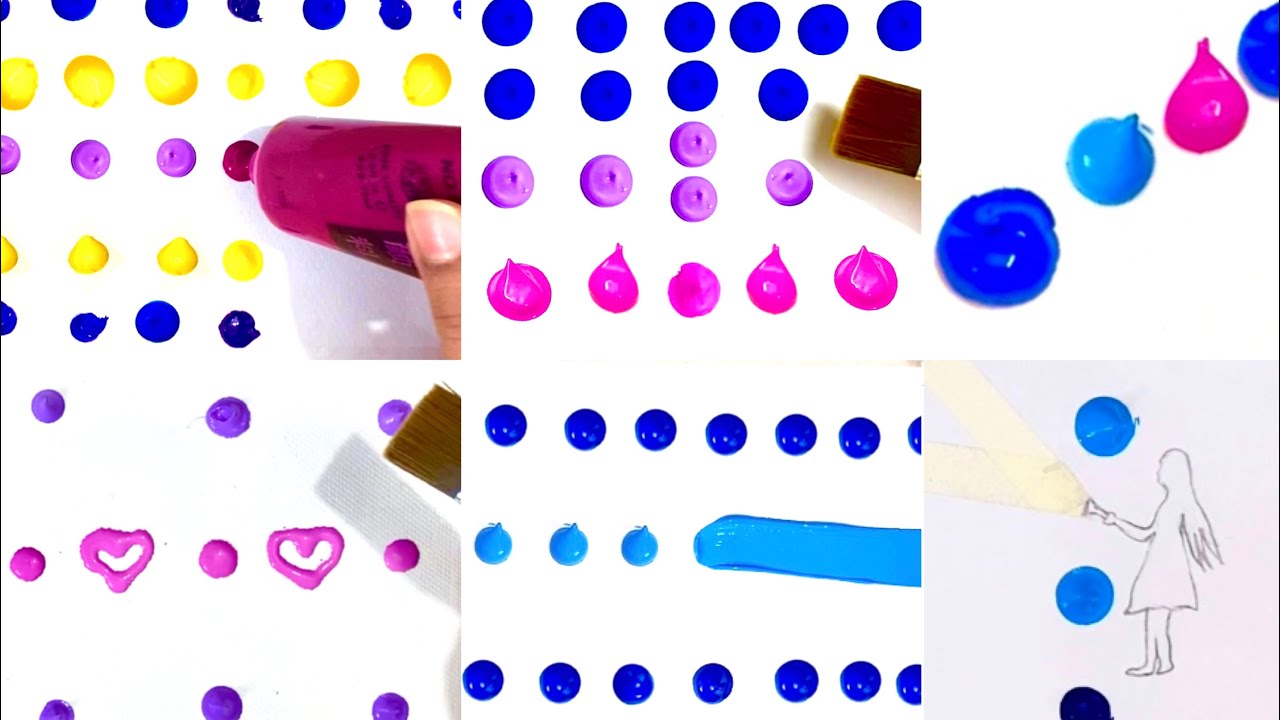 Full Moon 🌕 I 6 Easy Moonlight scenery painting for Beginners | Acrylic ...