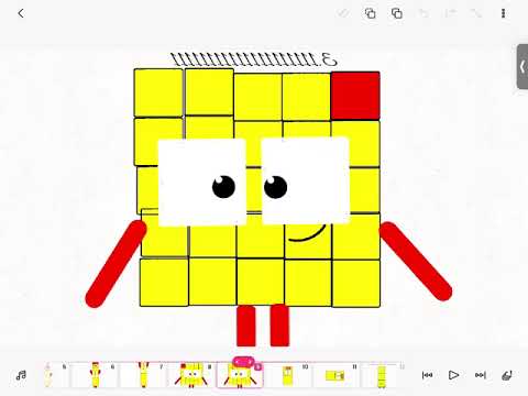 Numberblocks band ninths 6 - YouTube