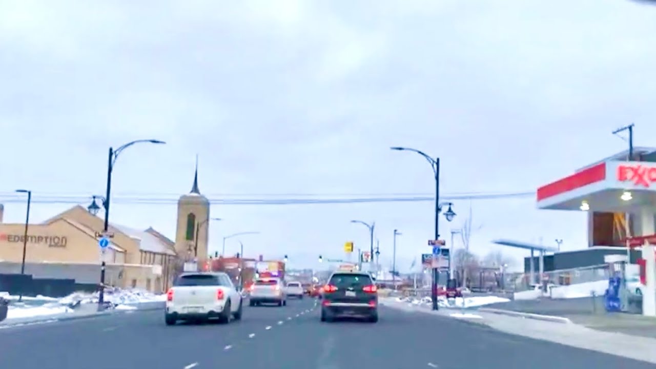 Spokane, WA Morning Commute Drive January 23, 2023 - YouTube