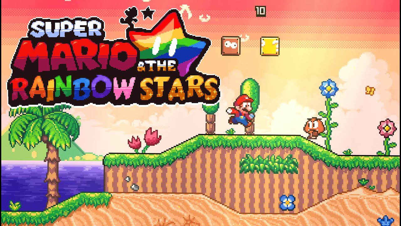 Un fangame simplemente SURREAL | Super Mario & the Rainbow Stars (Demo), parte 1 - YouTube
